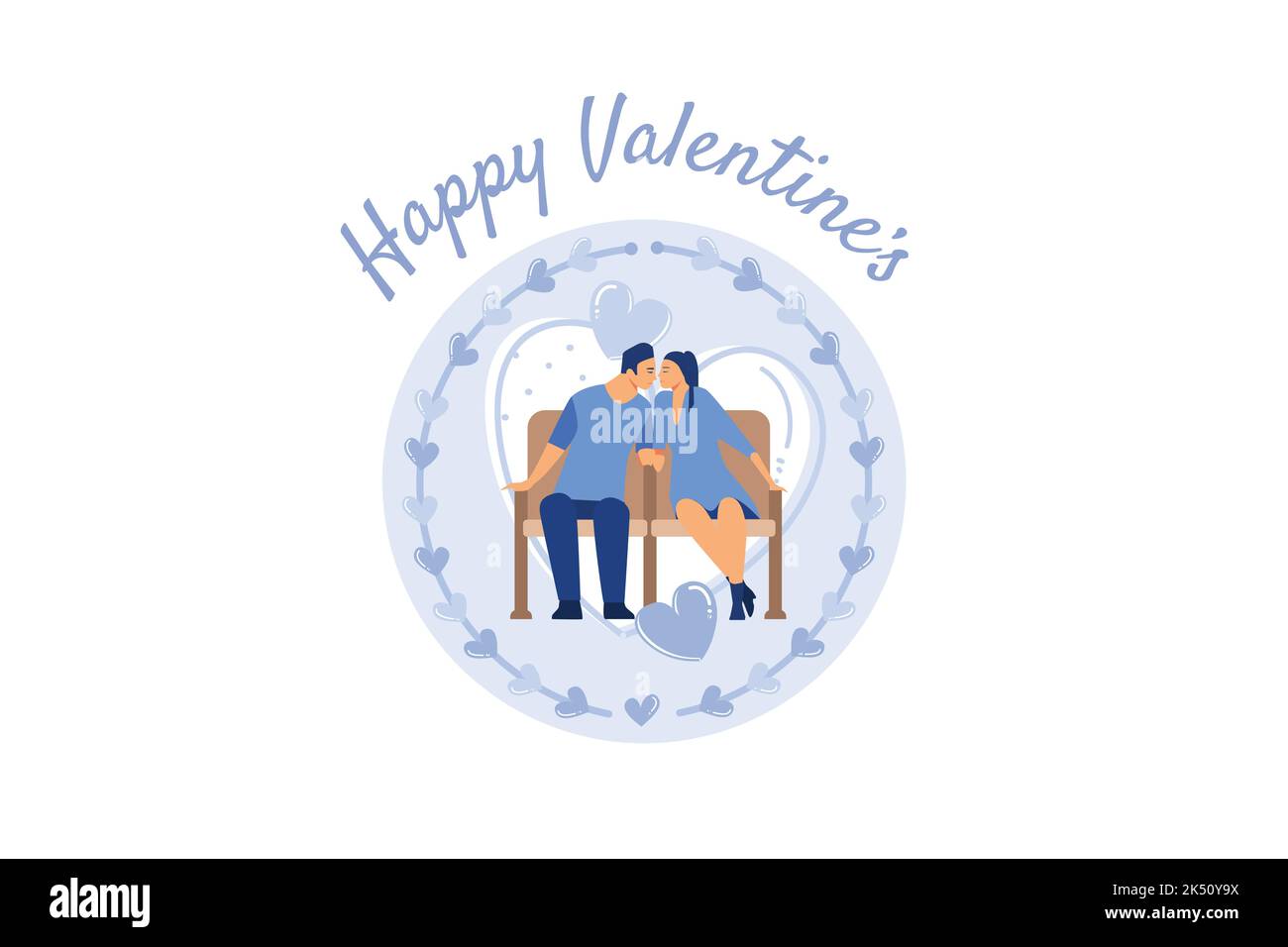 couple in love. Happy Valentine's Day. February 14 is the day of all ...