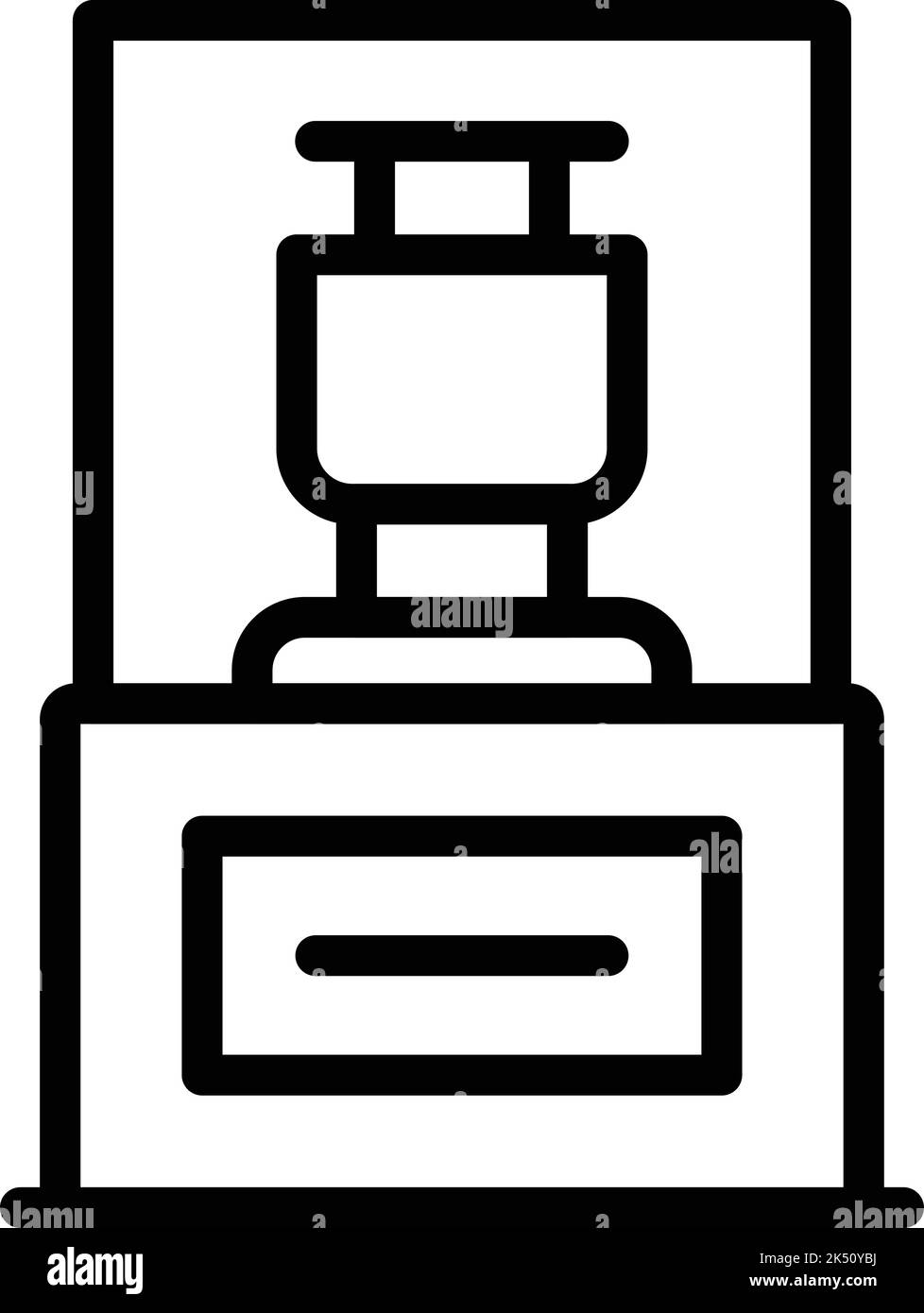 Exhibit interior icon outline vector. Painting culture. Art gallery ...