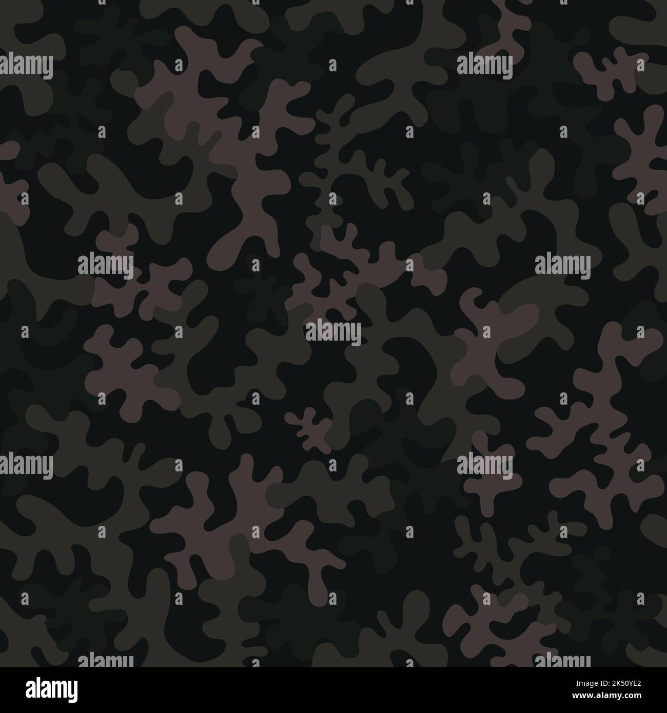 Seamless camouflage pattern - vector illustration Stock Vector Image ...