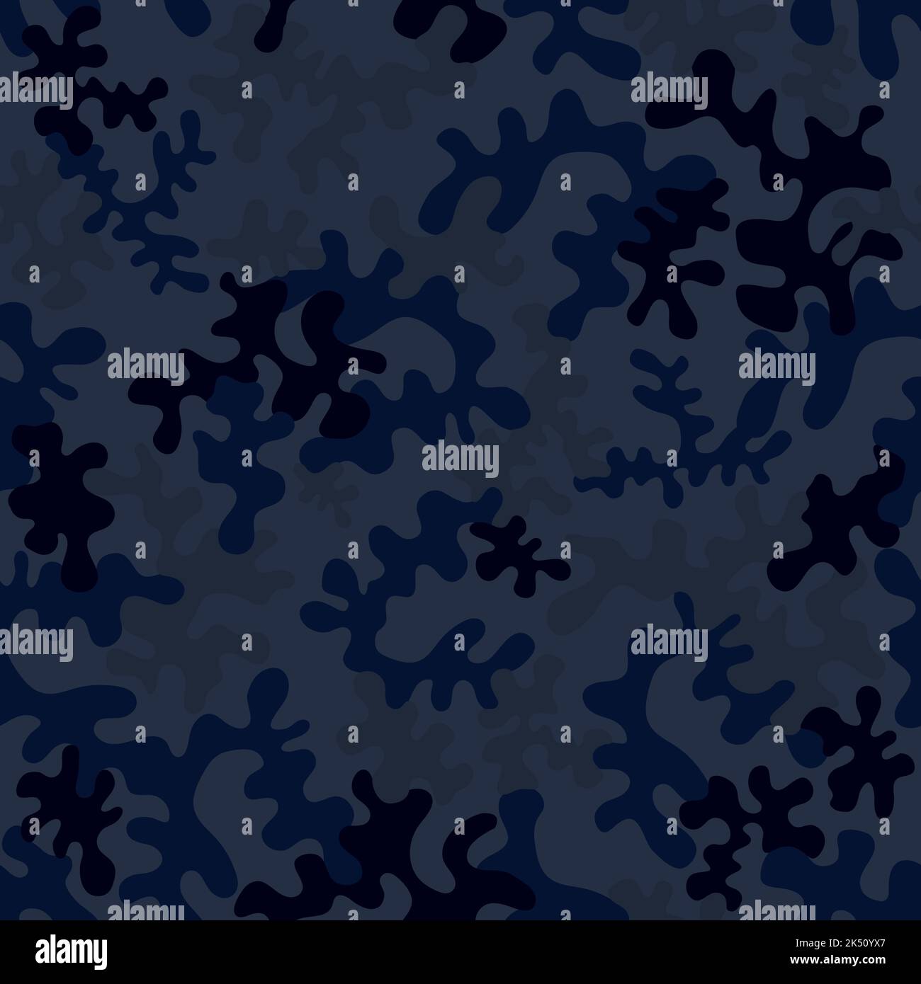Seamless camouflage pattern - vector illustration Stock Vector Image ...