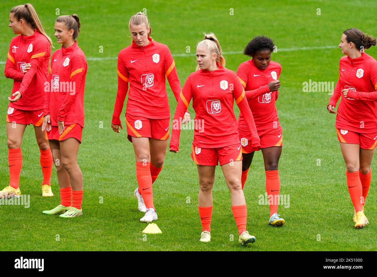 ZEIST, NETHERLANDS - OCTOBER 5: Kika van Es of the Netherlands during a ...