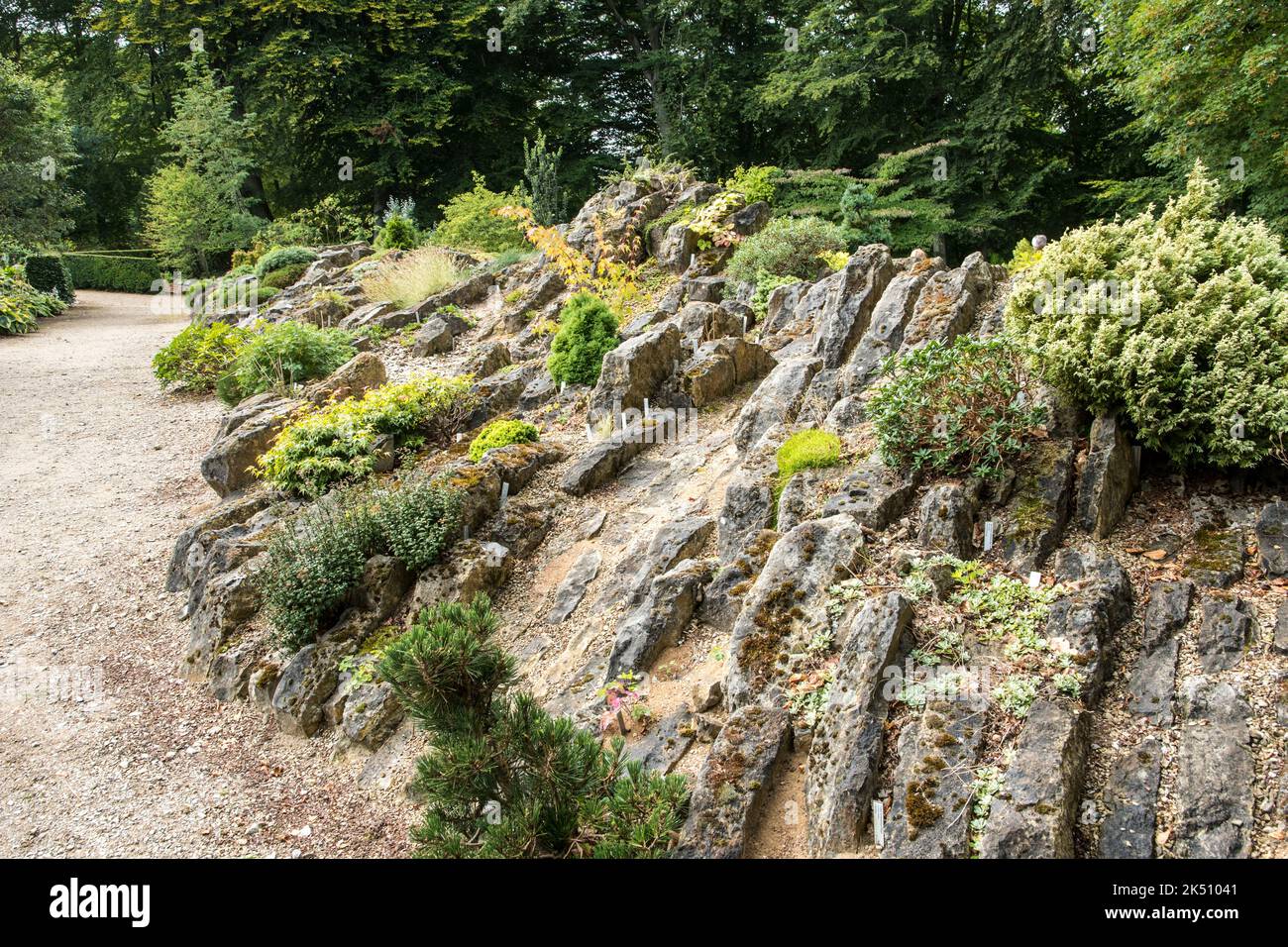 Rock garden design hi-res stock photography and images - Alamy