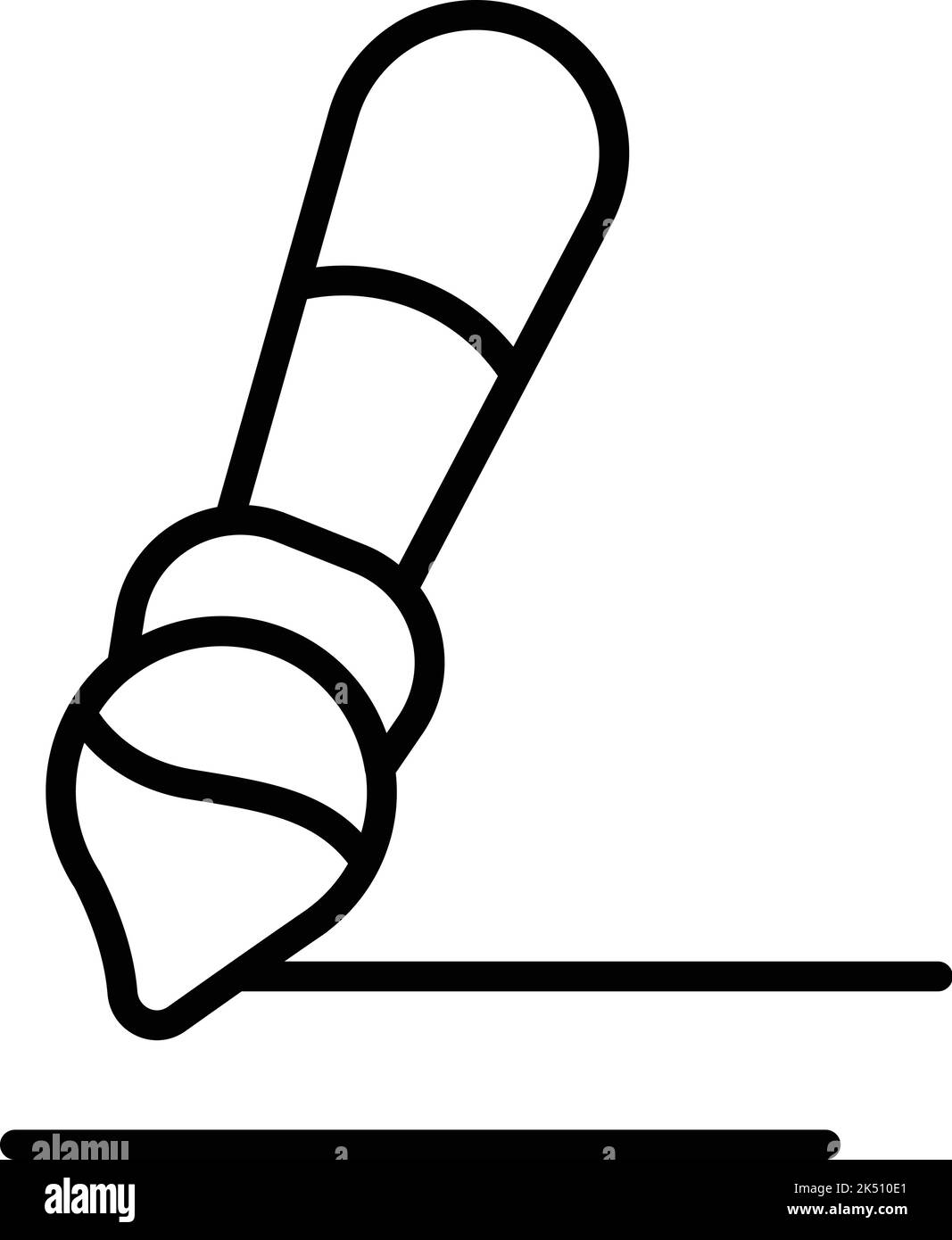 Drawing pencil icon outline vector. Artist class. Painting school Stock ...