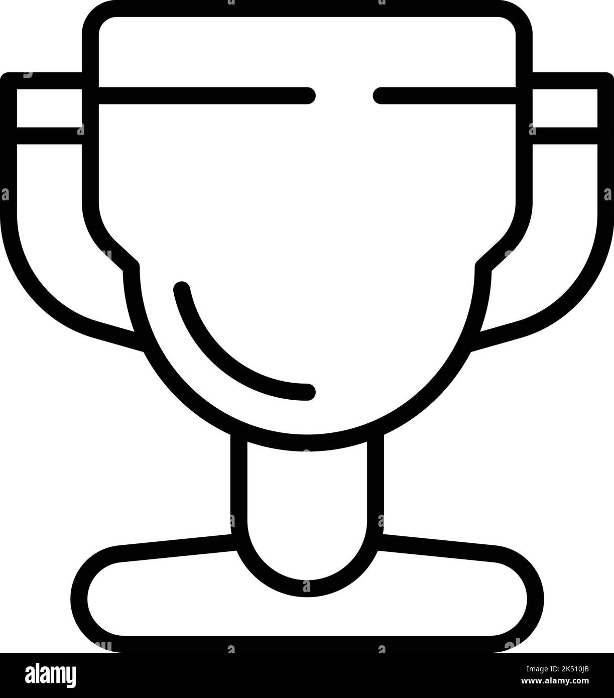 Painting school cup icon outline vector. Creative class. Drawing artist ...