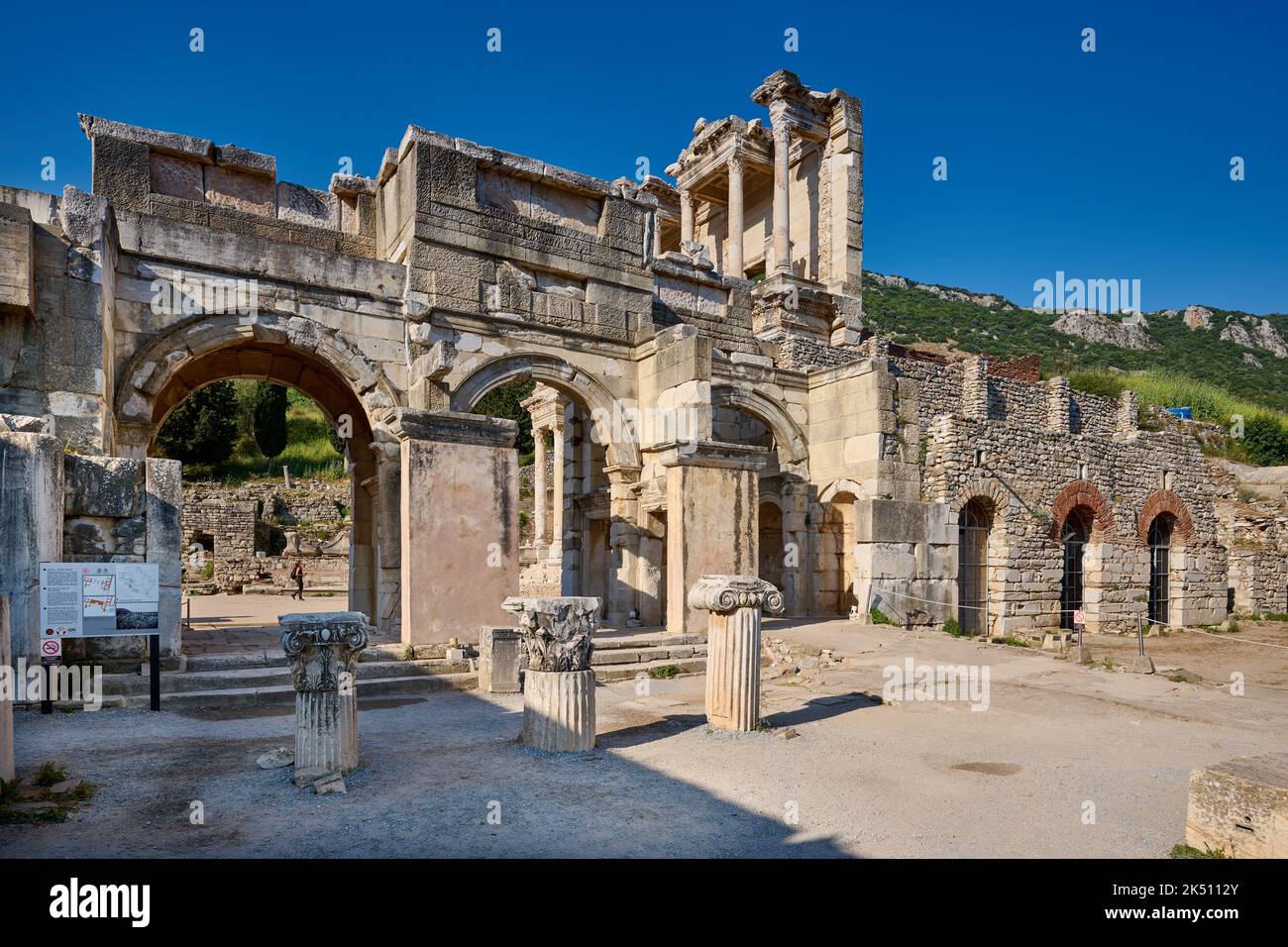 Triple Archway in Tetragonos Agora (Square Market) or Commercial Agora ...