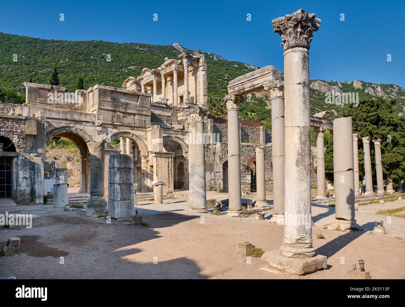 Tetragonos Agora (Square Market) or Commercial Agora , Ephesus ...