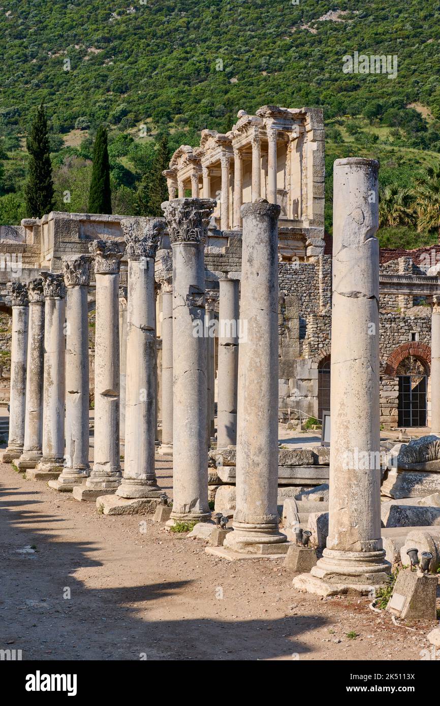 Tetragonos Agora (Square Market) or Commercial Agora , Ephesus ...