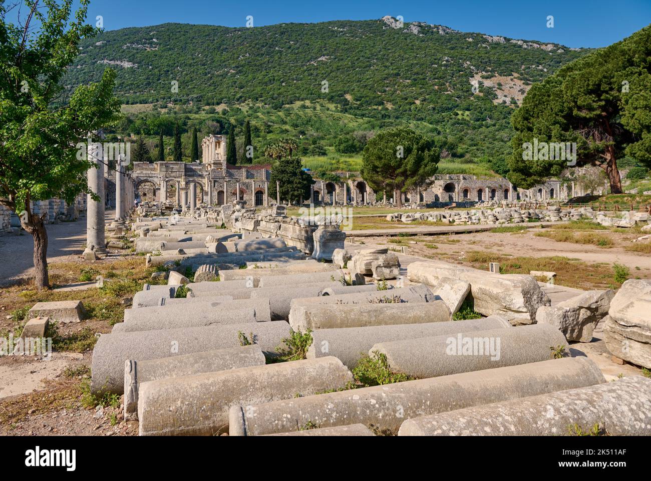 Tetragonos Agora (Square Market) or Commercial Agora , Ephesus ...