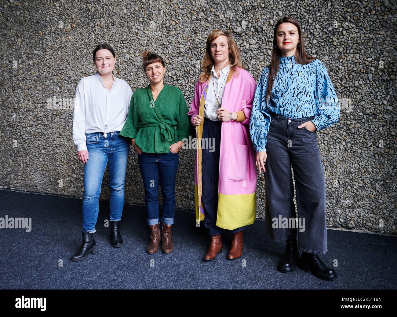 Berlin, Germany. 05th Oct, 2022. The new management team at the ...