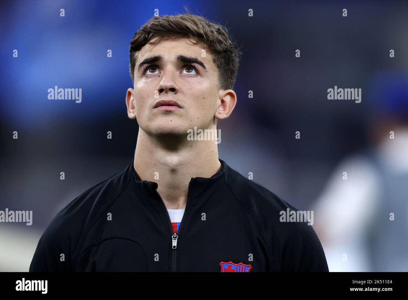 Milano, Italy. 04th Oct, 2022. Gavi Pablo Martin of Fc Barcelona looks ...