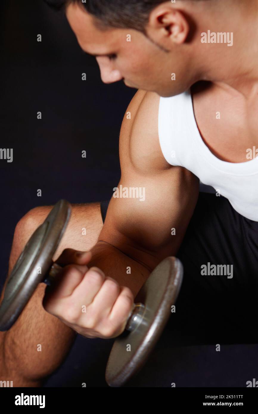 Handsome young muscular man hi-res stock photography and images - Alamy