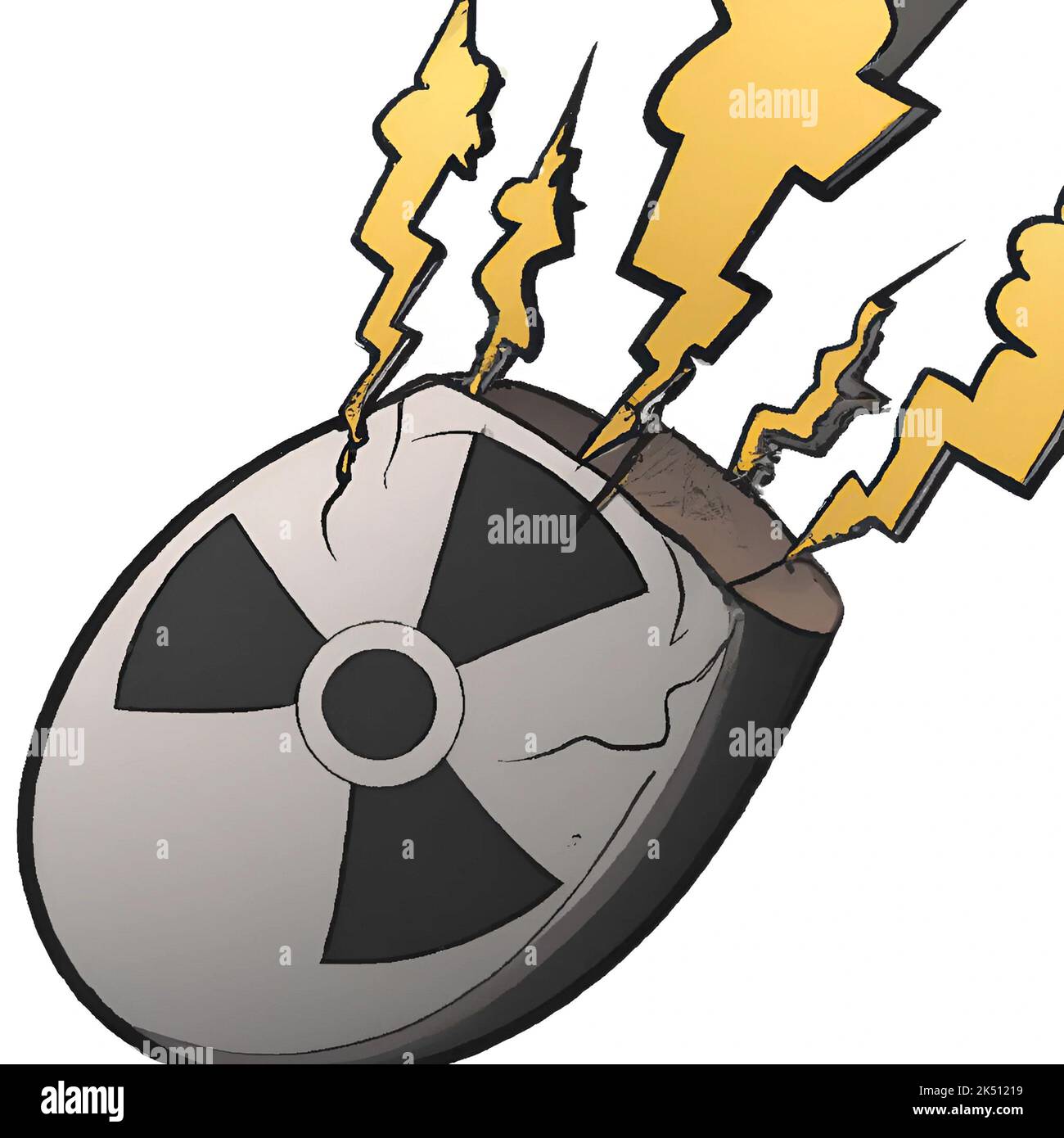 Cartoon nuclear bomb hi-res stock photography and images - Alamy
