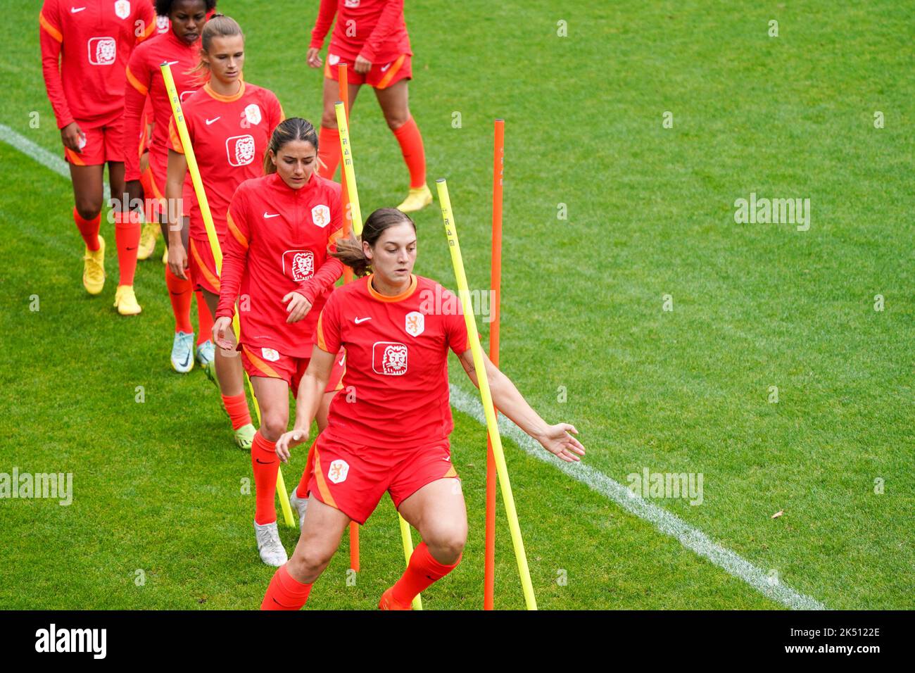 ZEIST, NETHERLANDS - OCTOBER 5: Aniek Nouwen of the Netherlands during ...