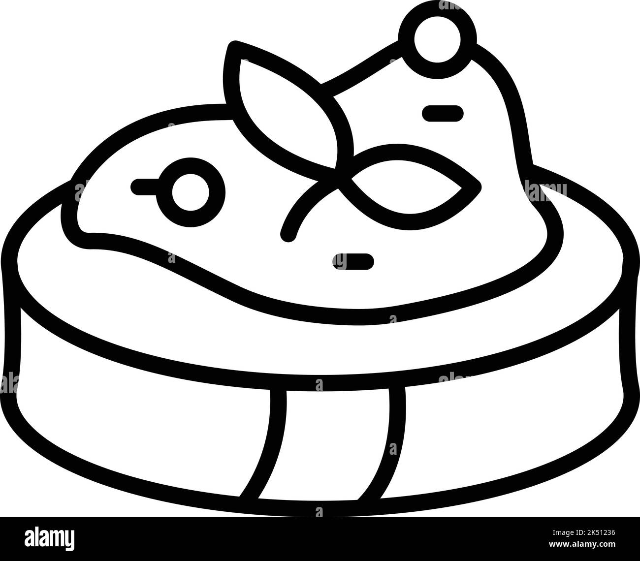 Food bruschetta icon outline vector. Snack menu. Starter appetizer ...