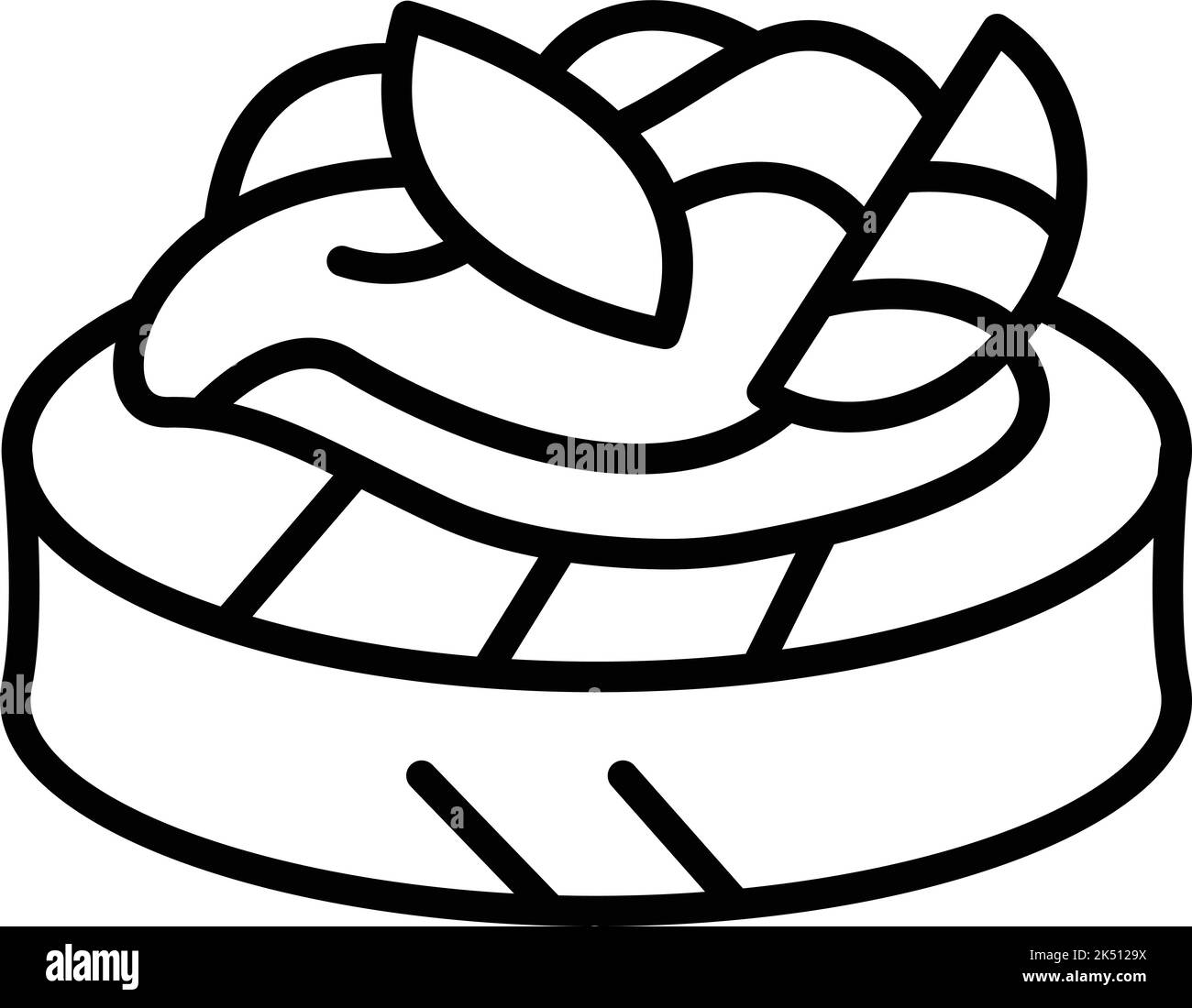 Bread appetizer finger food Stock Vector Images - Alamy