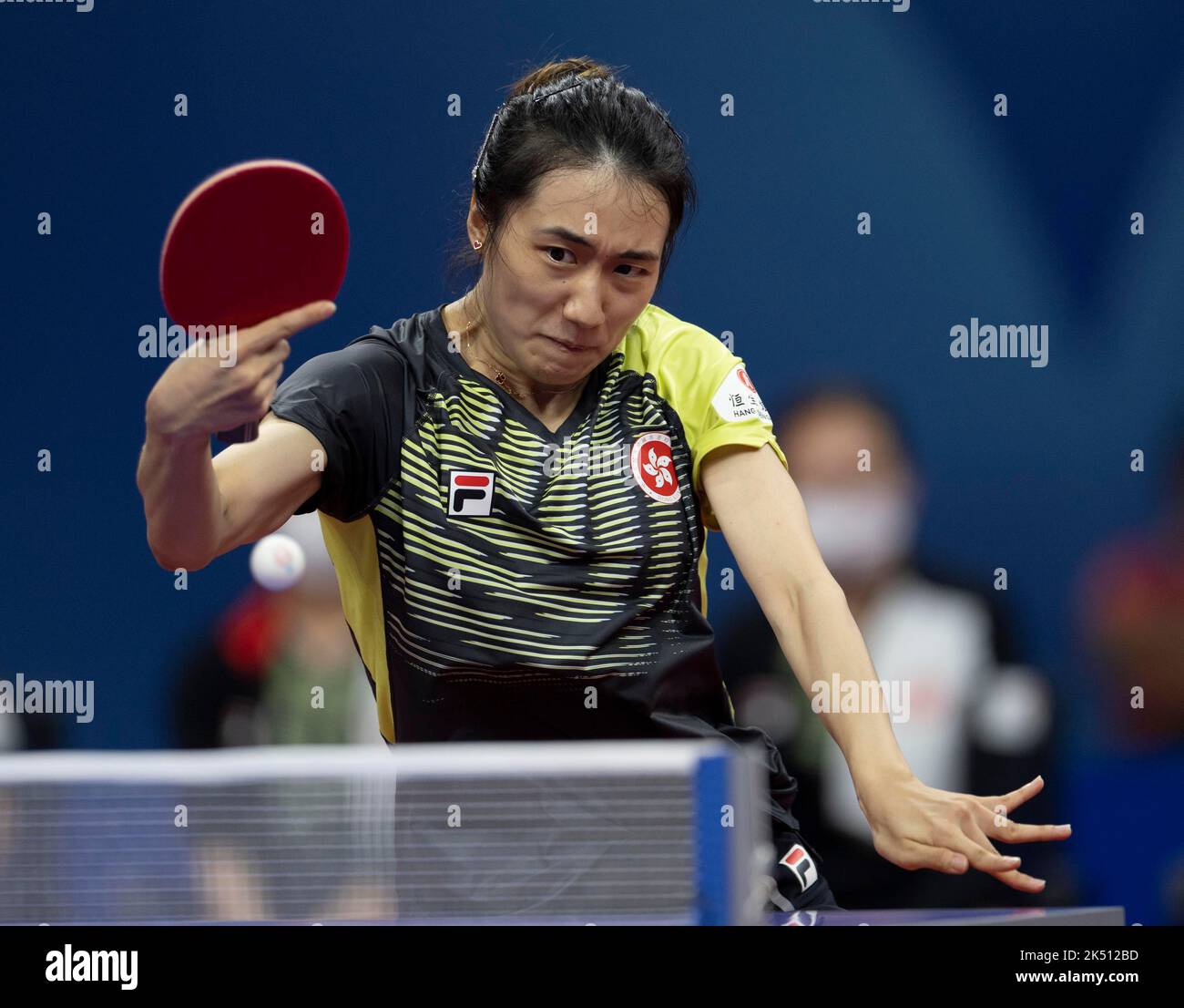 CHENGDU, CHINA - OCTOBER 5, 2022 - Zhu Chengzhu of Chinese Hong Kong ...