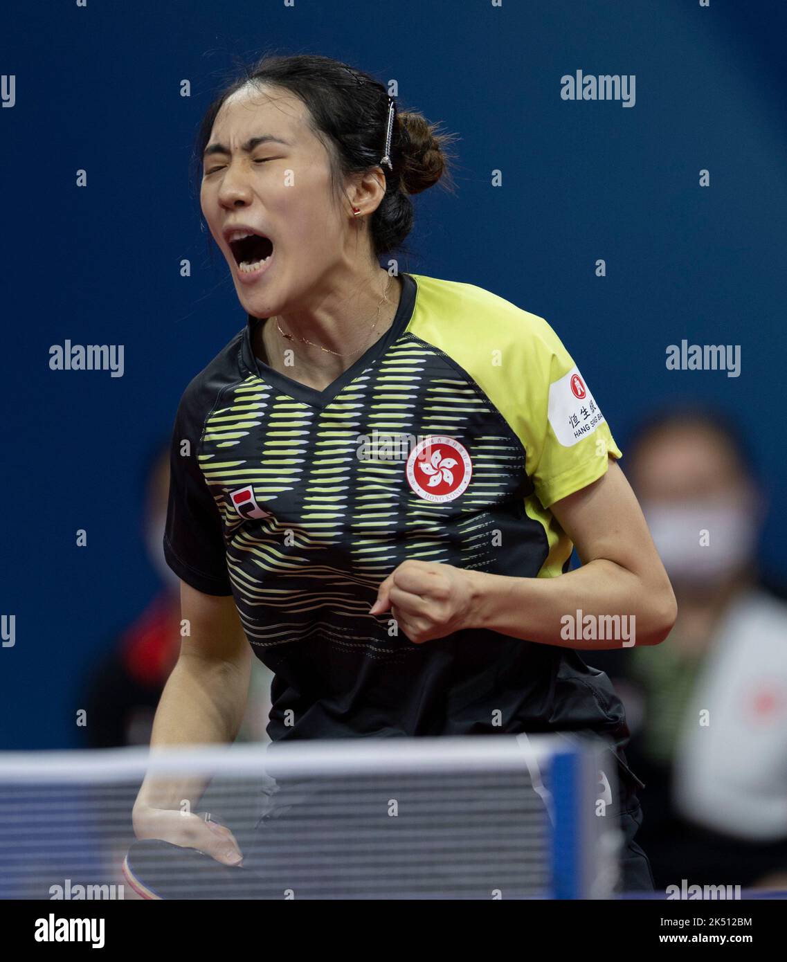 CHENGDU, CHINA - OCTOBER 5, 2022 - Zhu Chengzhu of Chinese Hong Kong ...