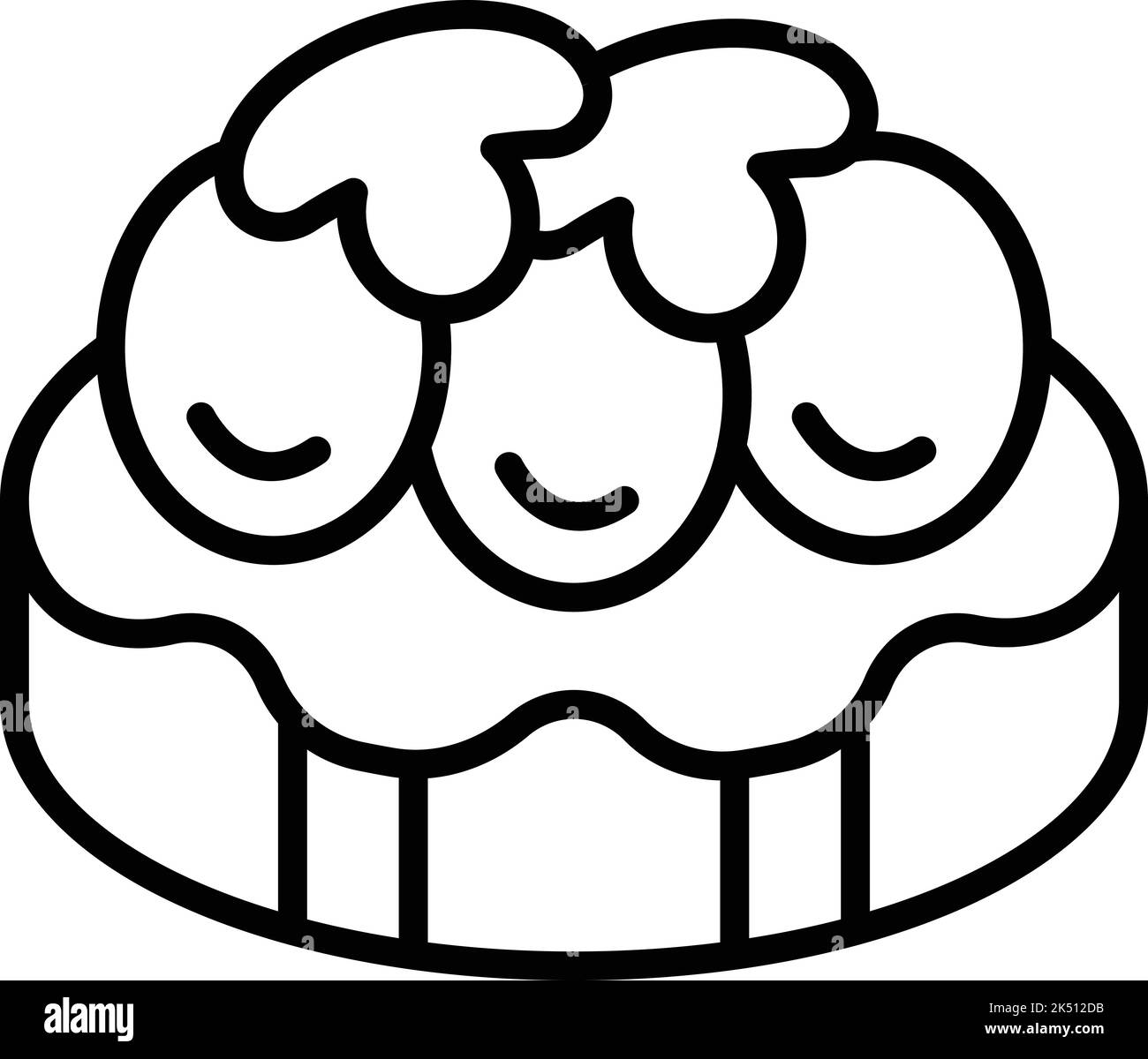 Bruschetta jamon cheese Stock Vector Images - Alamy