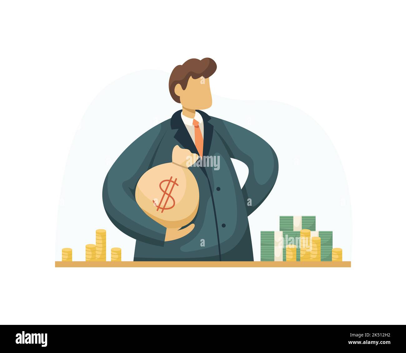 Banker career Stock Vector Images - Alamy
