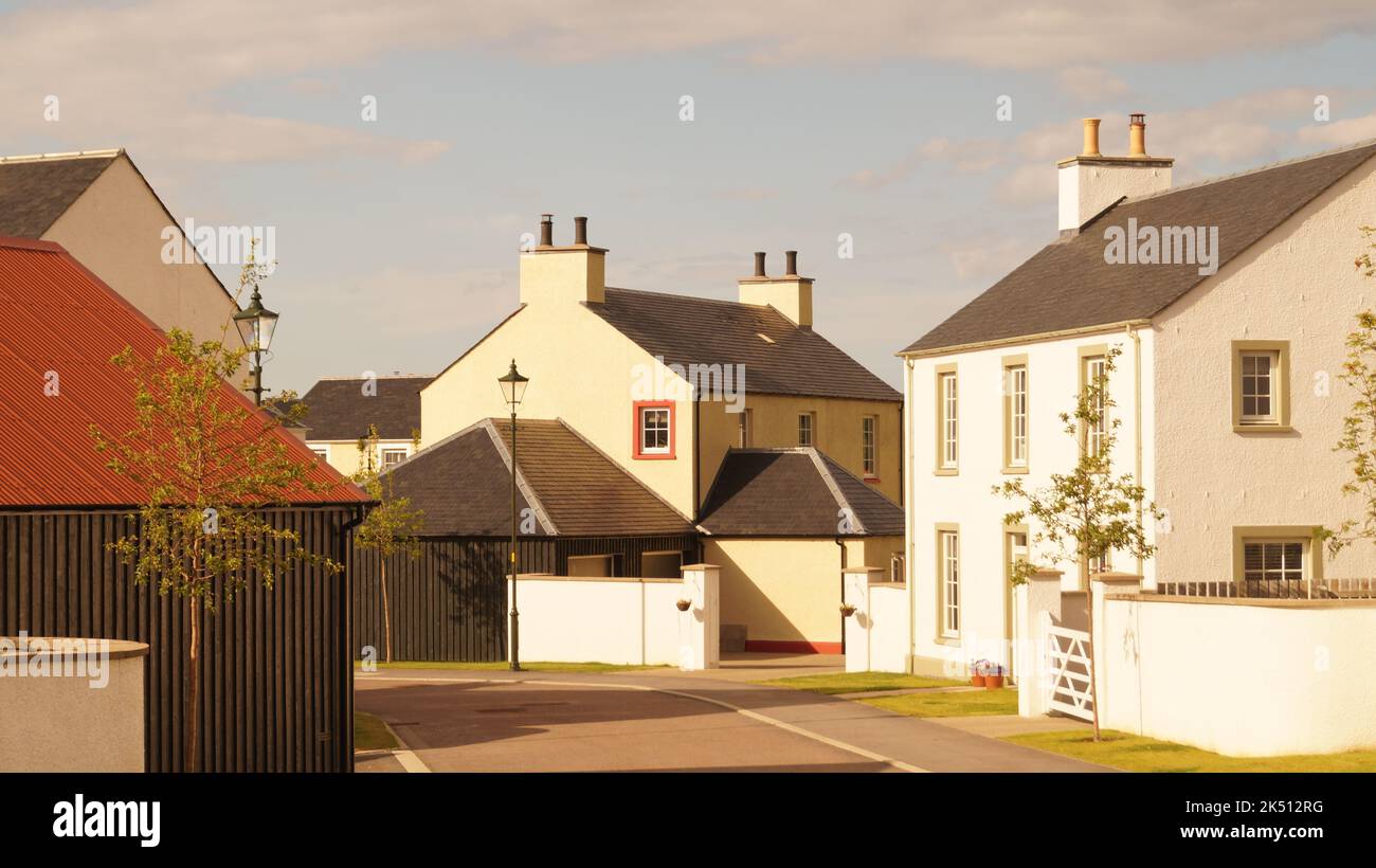 The typical residential houses in the streets of Edinburgh, Scotland ...