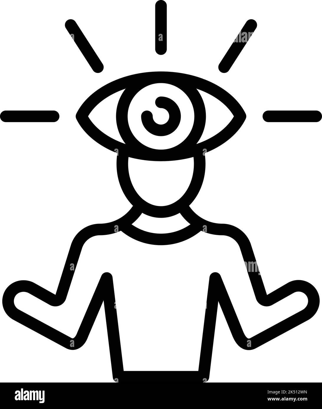 Skill care icon outline vector. Spa outside. Step mind Stock Vector ...