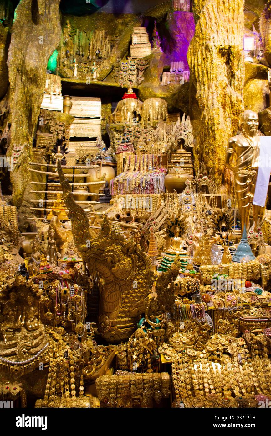 Tunnel naka cave underground and treasure for thai people travel visit ...