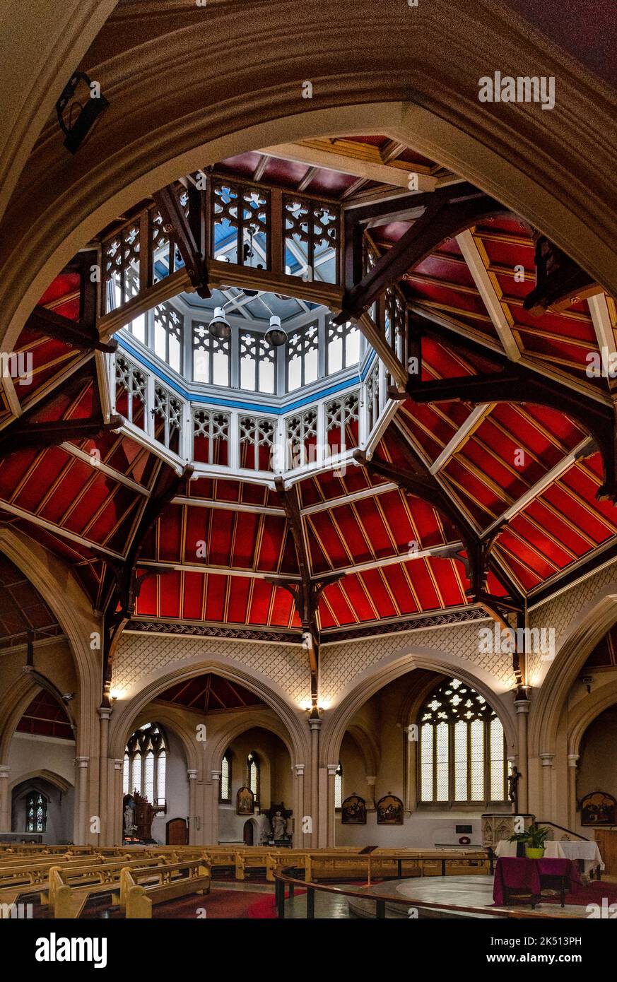 Sacred Heart Church,the town's first Roman Catholic church which was ...