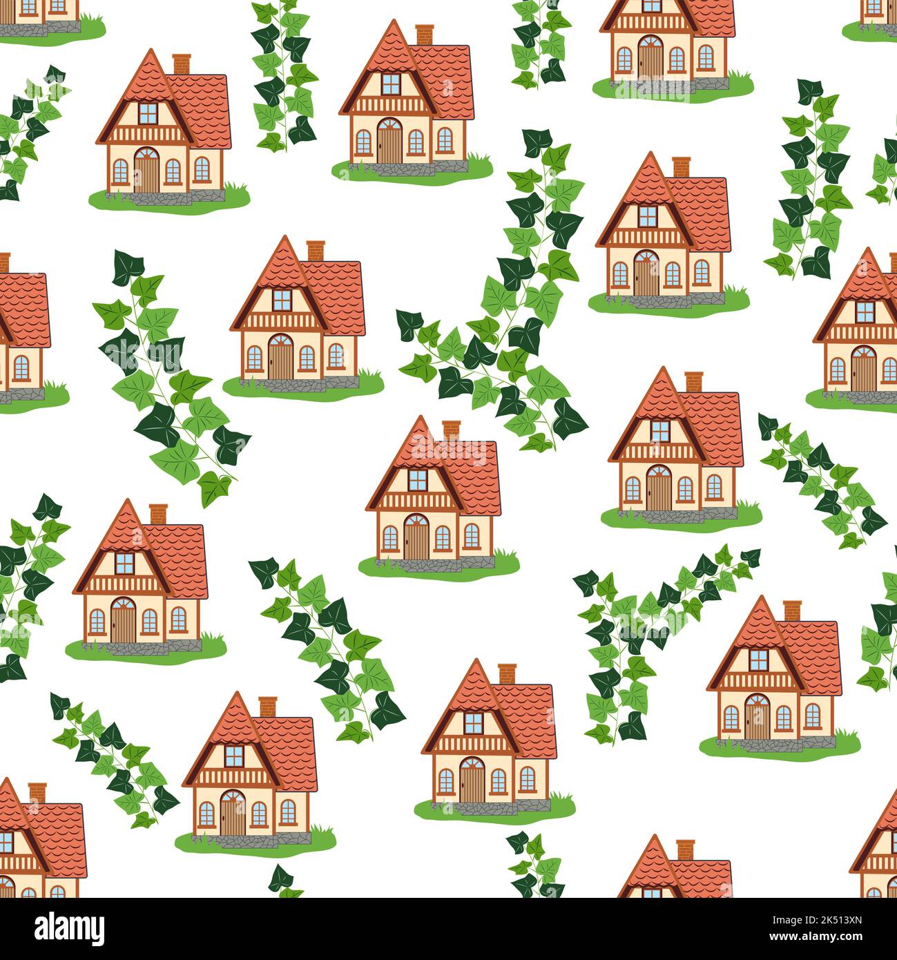 City garden lavender Stock Vector Images - Alamy