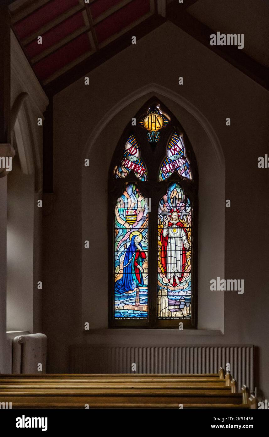 Sacred Heart Church,the town's first Roman Catholic church which was ...