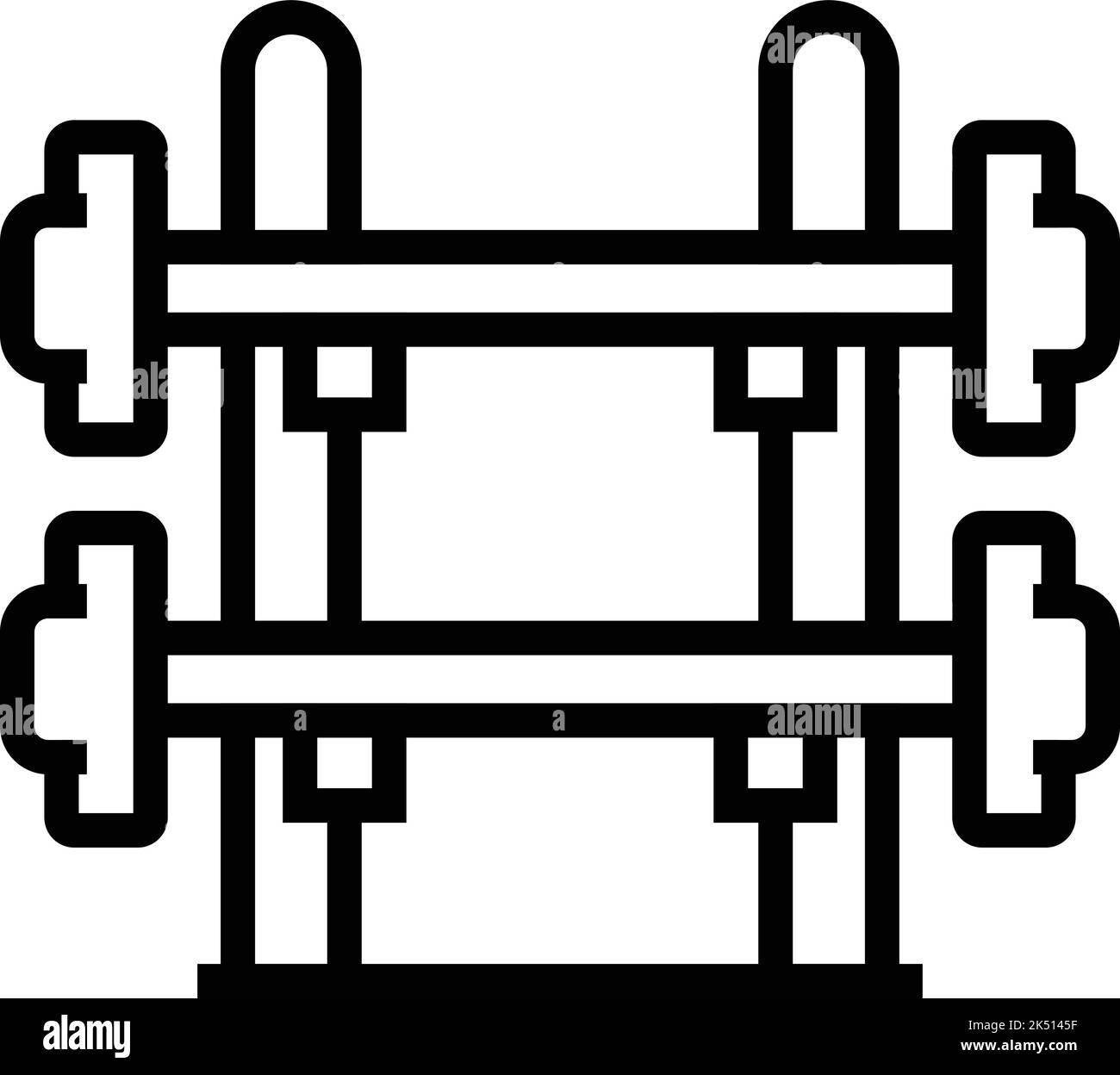 Sport boy barbell gym fitness Stock Vector Images - Alamy