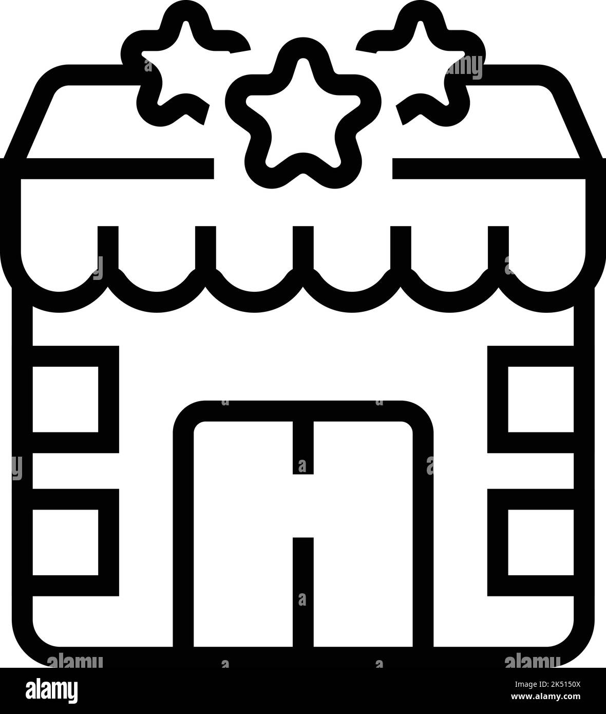 Rating sport shop icon outline vector. Shoe equipment. Fitness center ...