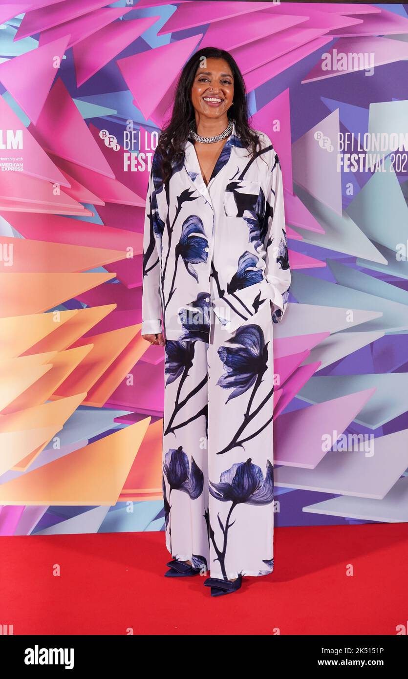 Sindhu Vee at a photocall for Roald Dahl's Matilda at the Mayfair Hotel ...