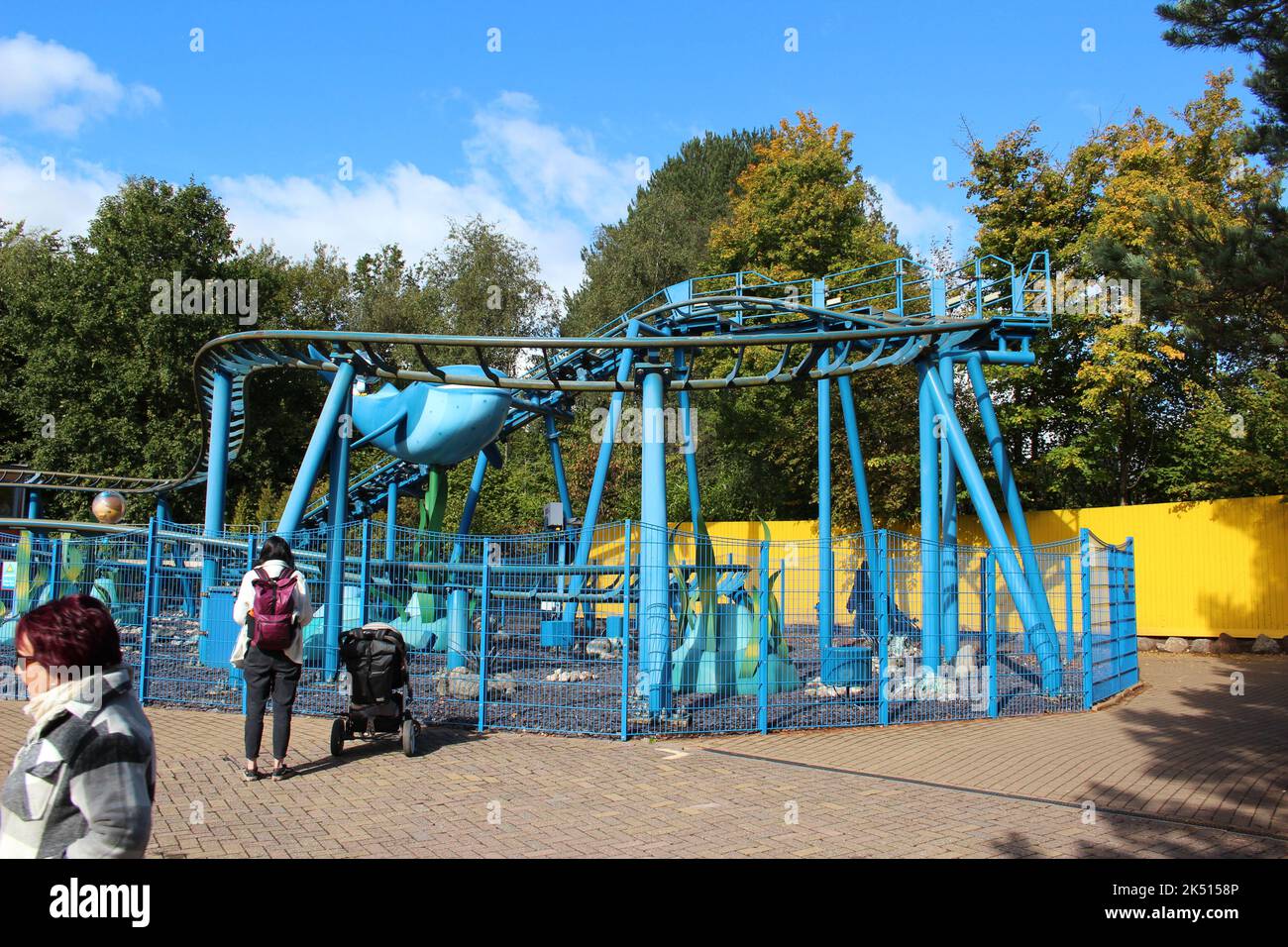 Alton Towers Theme Park Stock Photo - Alamy