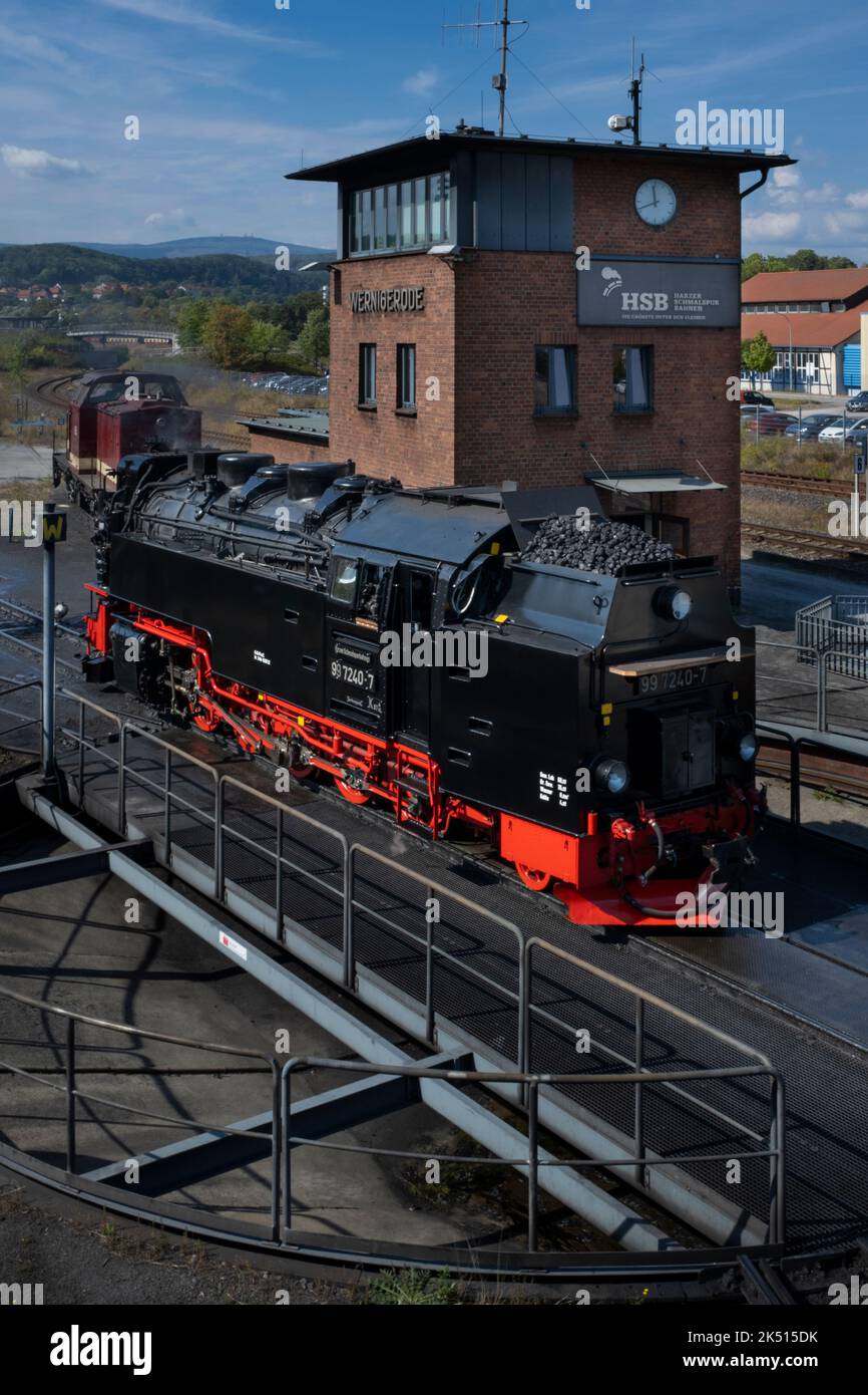 Harz wernigerode railway hi-res stock photography and images - Alamy