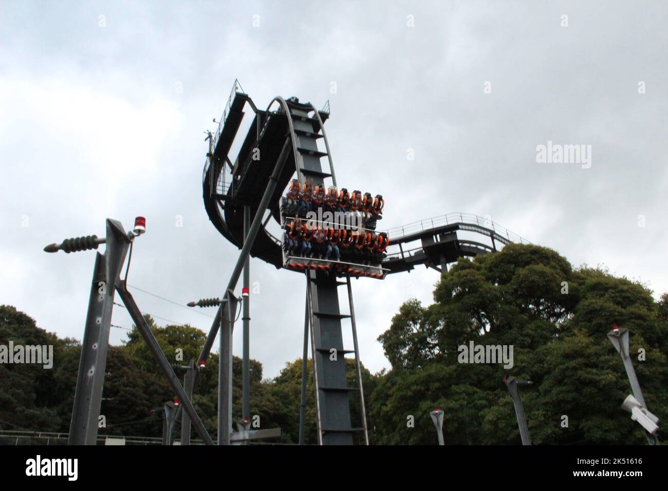 Alton Towers Theme Park Stock Photo - Alamy