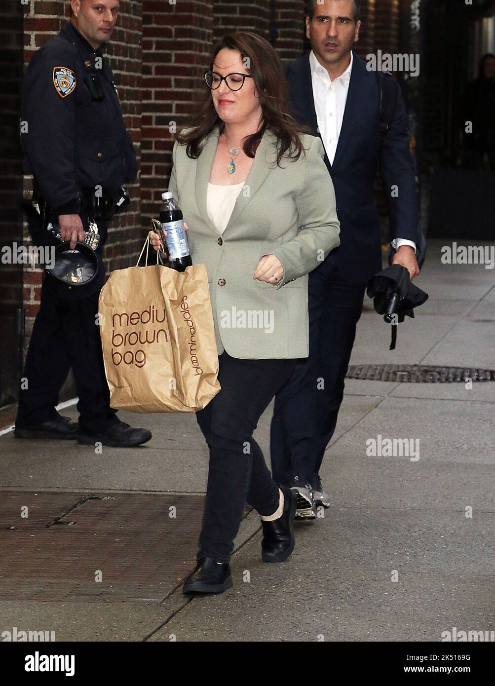 New York, NY, USA. 04th Oct, 2022. Maggie Haberman at The Late Show ...
