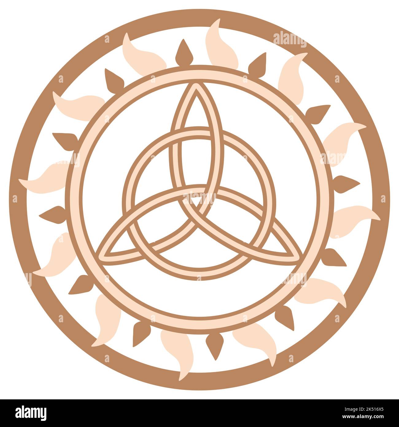 Double interlaced triangle Stock Vector Images - Alamy