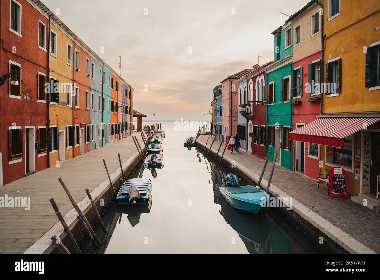 Beautiful streets burano island hi-res stock photography and images - Alamy