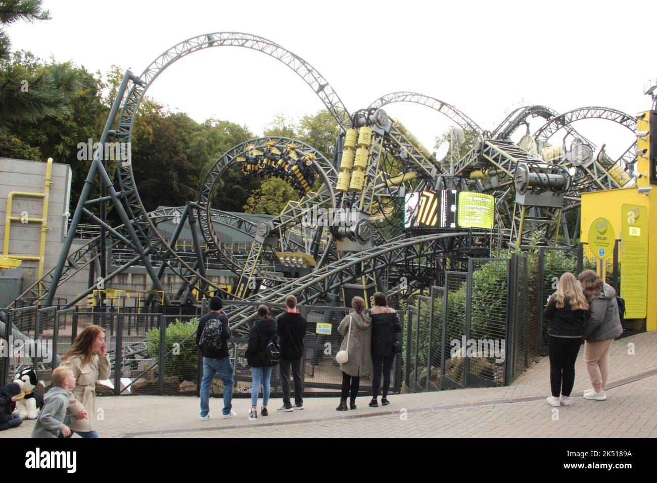 Alton Towers Theme Park Stock Photo - Alamy