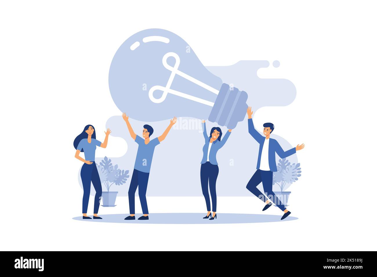 business meeting and brainstorming, business concept for teamwork ...