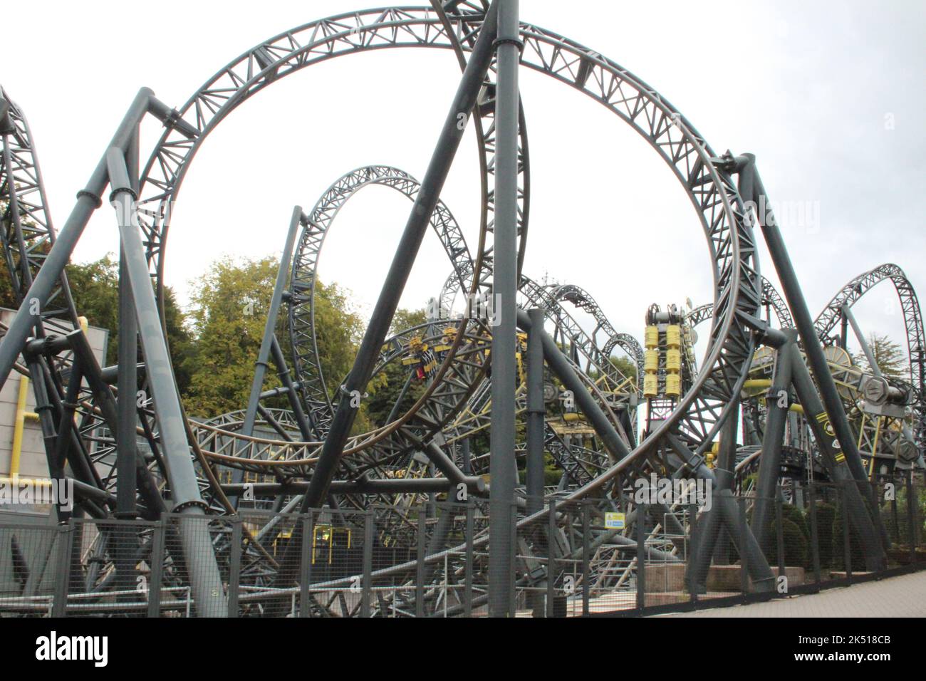 Alton Towers Theme Park Stock Photo - Alamy