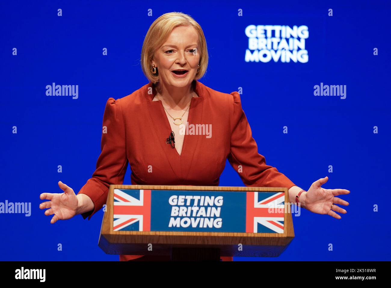 Liz truss 2022 conference speech hi-res stock photography and images ...