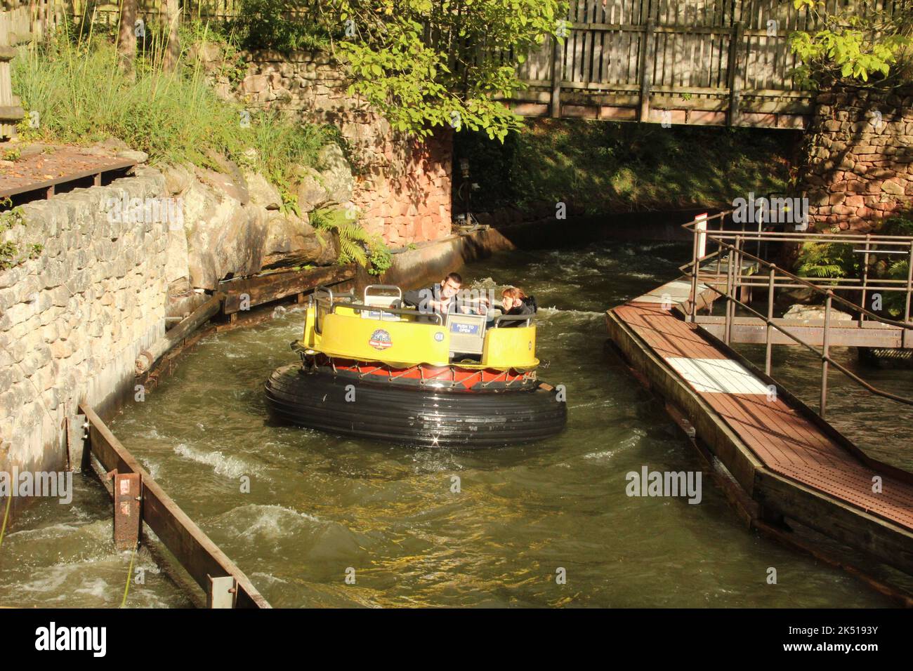 Alton Towers Theme Park Stock Photo - Alamy