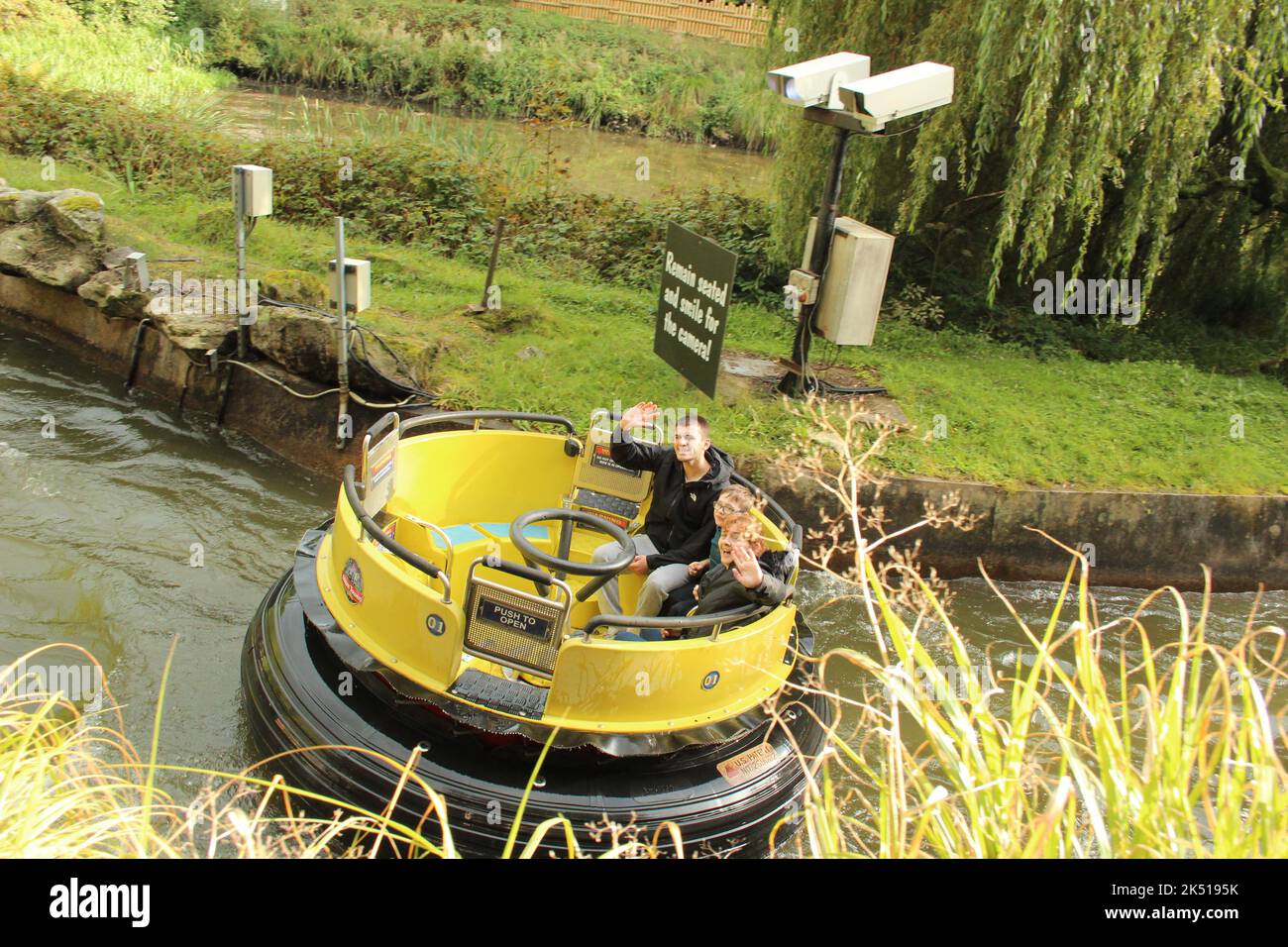 Alton Towers Theme Park Stock Photo - Alamy