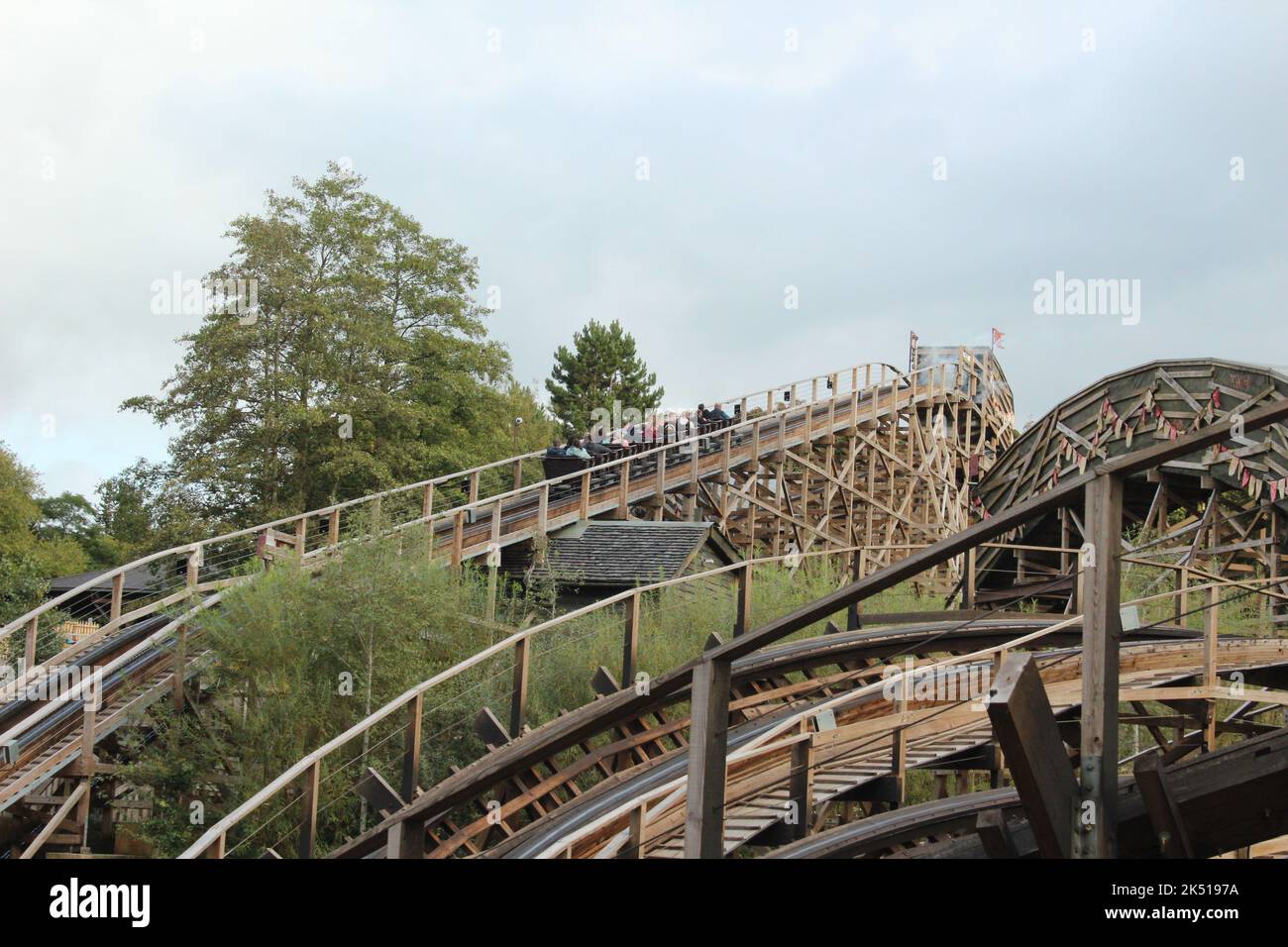 Alton Towers Theme Park Stock Photo - Alamy