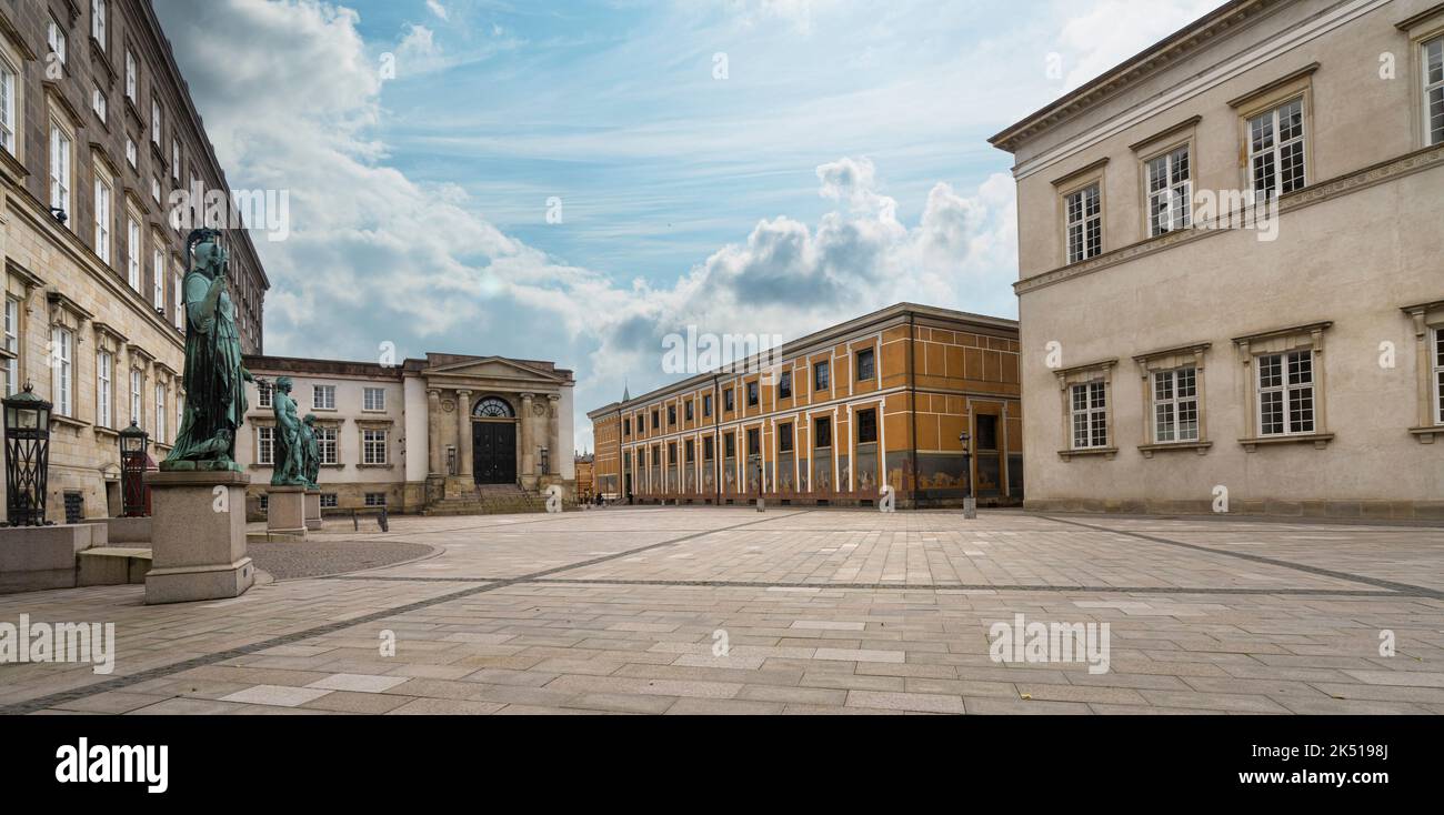 Copenhagen, Denmark. October 2022. External view of the Supreme Court ...