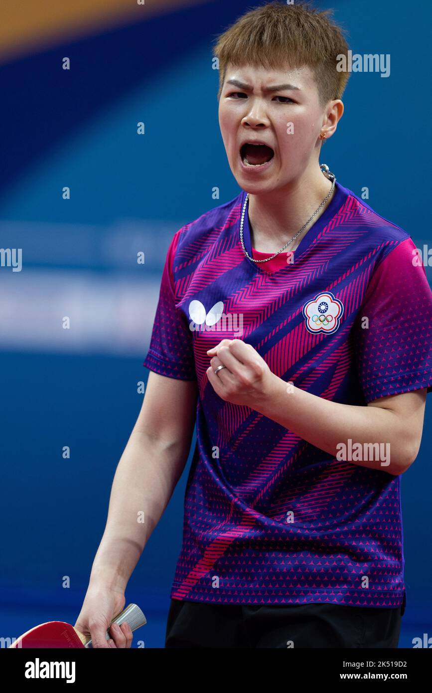 Chengdu, China's Sichuan Province. 5th Oct, 2022. Chen Szu-Yu of ...