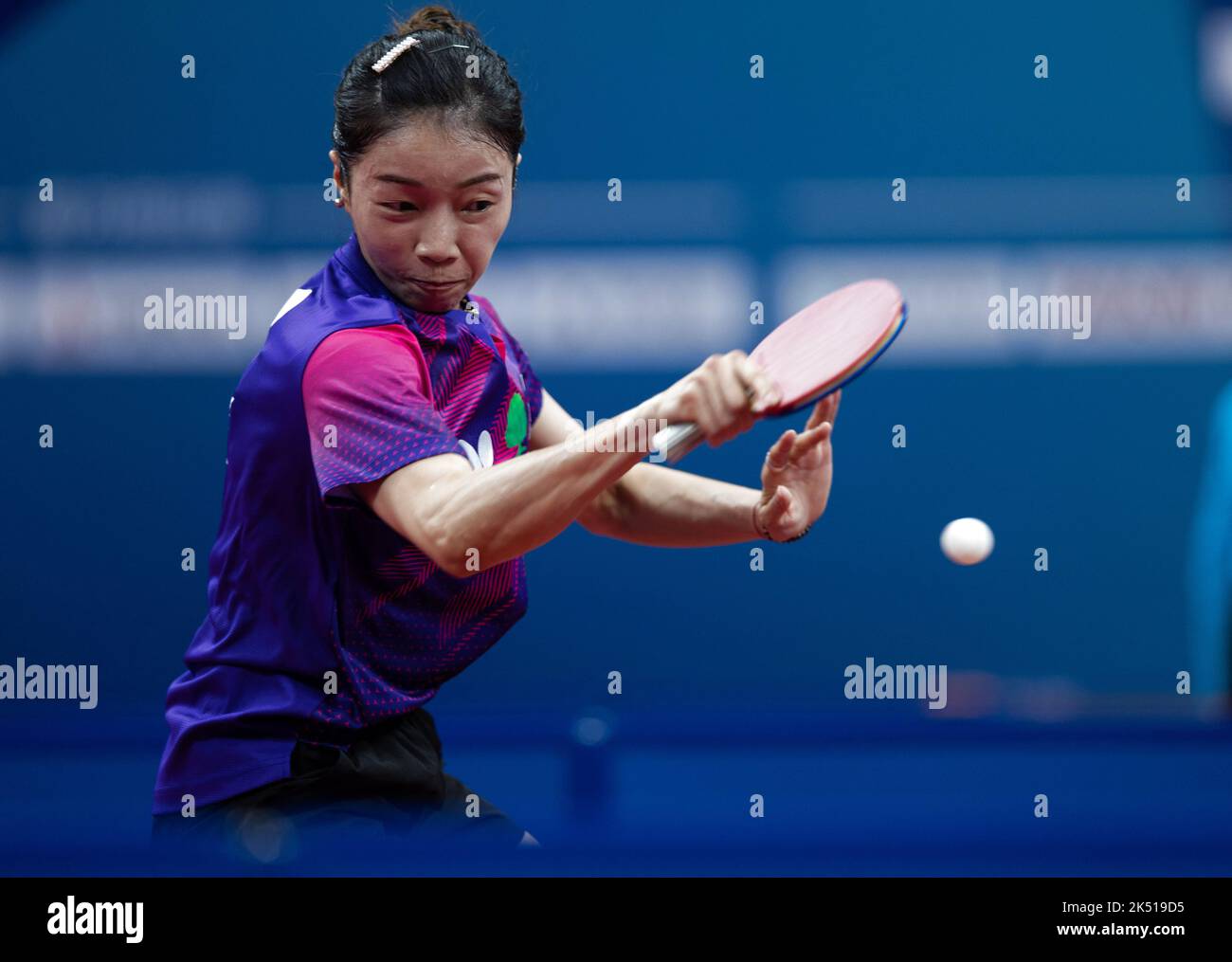 Chengdu, China's Sichuan Province. 5th Oct, 2022. Liu Hsing-Yin of ...