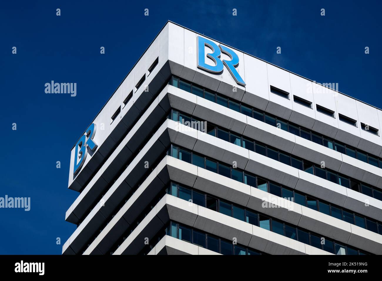 Munich, Germany. 05th Oct, 2022. The logo of Bayerischer Rundfunk (BR ...