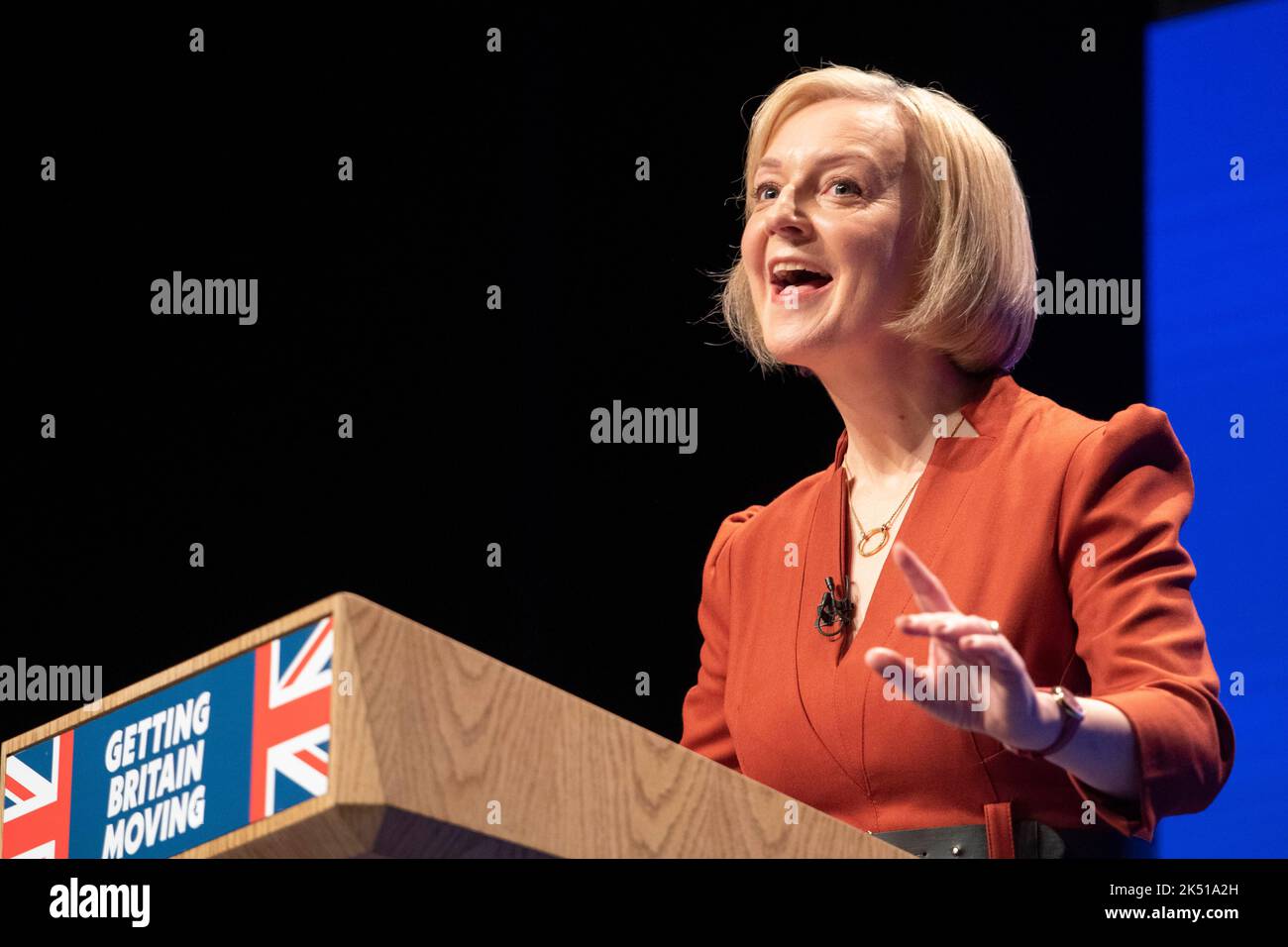 Liz truss 2022 conference speech hi-res stock photography and images ...